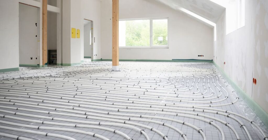 Pipe Layout For Underfloor Heating in London | Mittens Underfloor ...